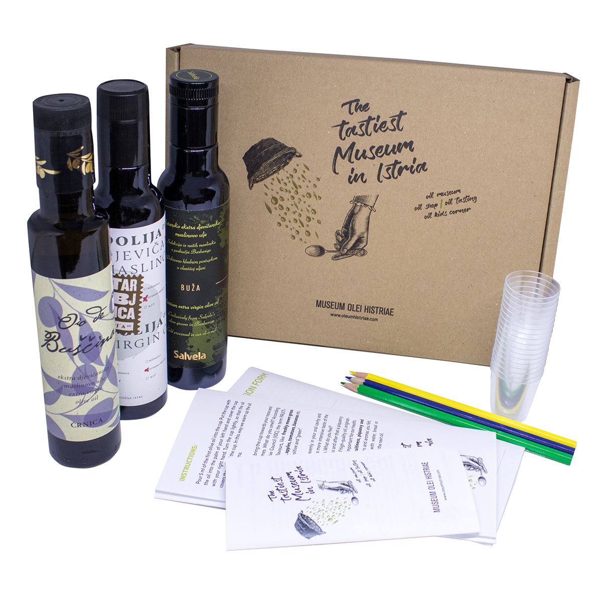TASTING KIT- become sensory analyst - Oleumhistriae